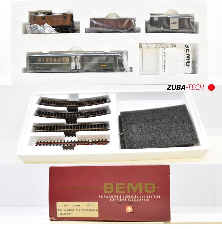 Bemo 7256100 Startset GmP RhB H0m GS OVP (Neu (gemäss Beschreibung)) in ...