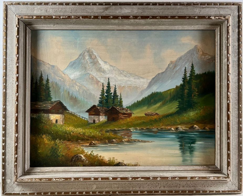 Landschaft Gemälde Signiert. (Gebraucht) in Neuhausen am Rheinfall für CHF 10 – nur Abholung auf ...