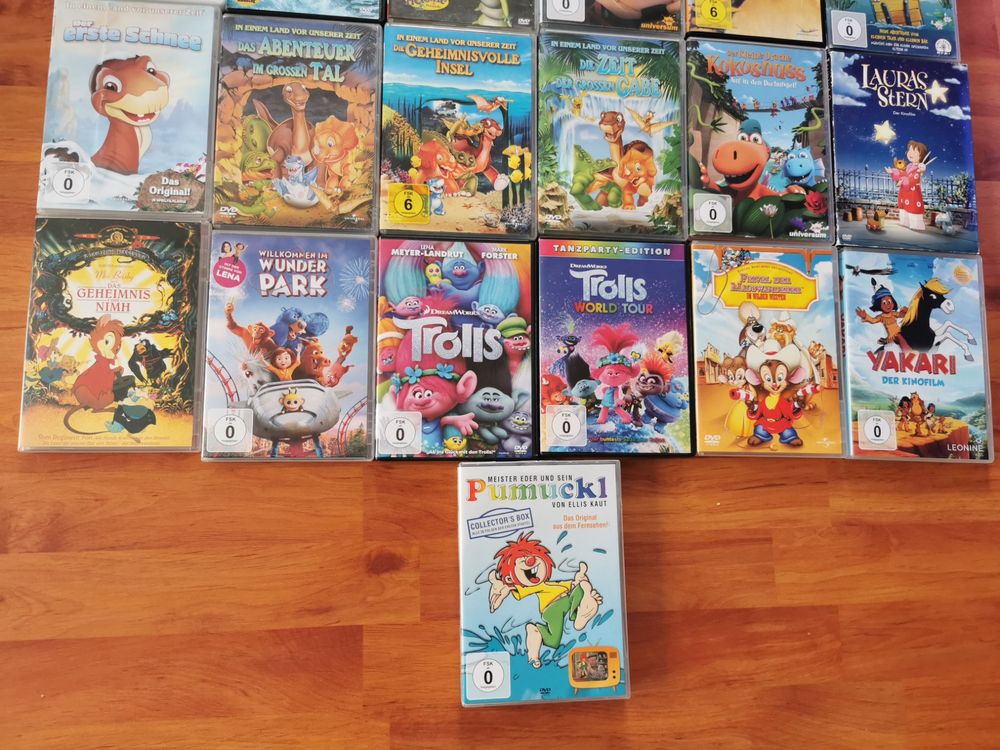 30 schöne Kinderfilme und 1.Staffel Pumuckl 26.Folgen DVD (Gebraucht) in Flurlingen für CHF 65 ...