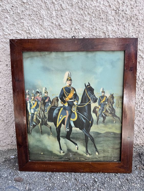 Superbe chronographie représentant des soldats | Kaufen auf Ricardo