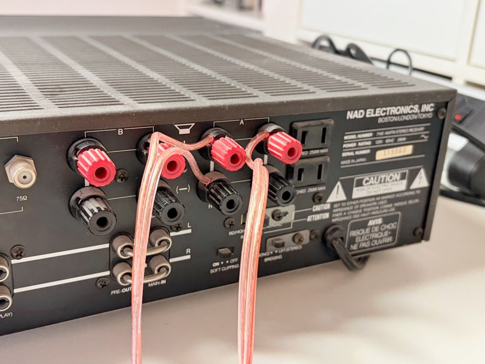 NAD 7140 Vintage Receiver Verstärker (110 Volt Version) (Defekt) in ...
