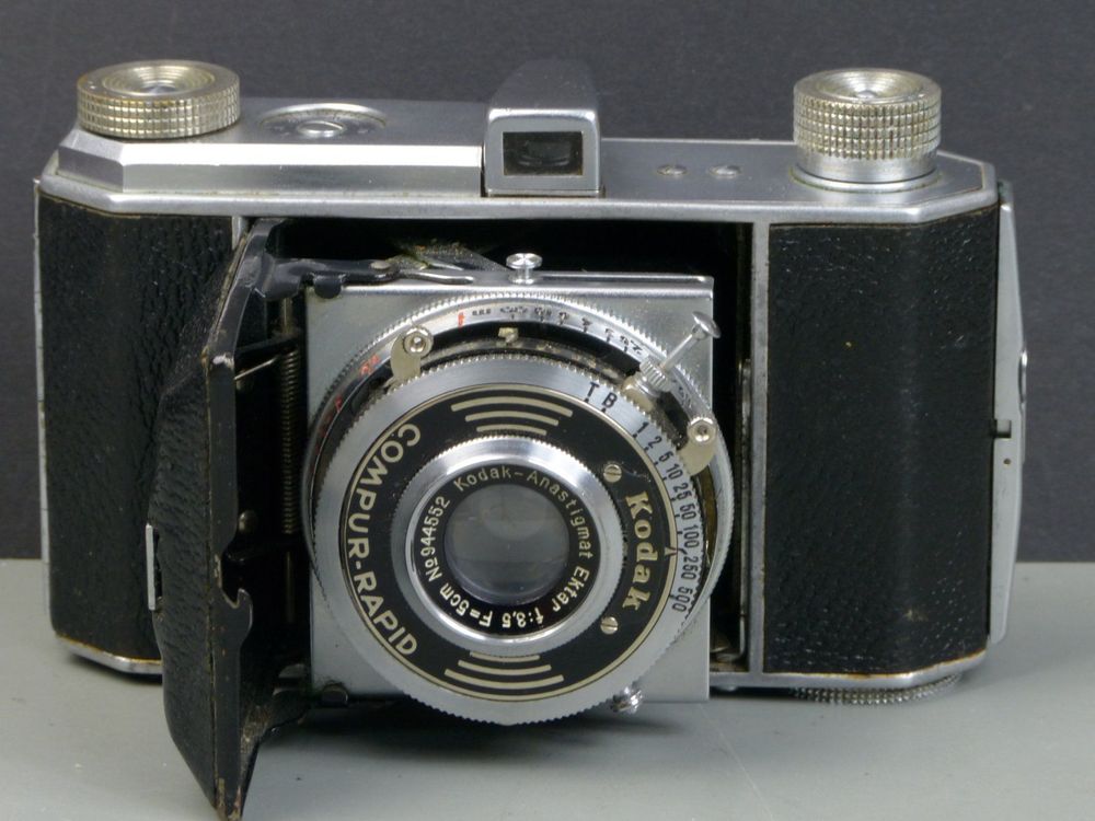 Kodak Compur-Rapid Kompakte Balgenkamera. Rar und chic! (Gebraucht) in ...