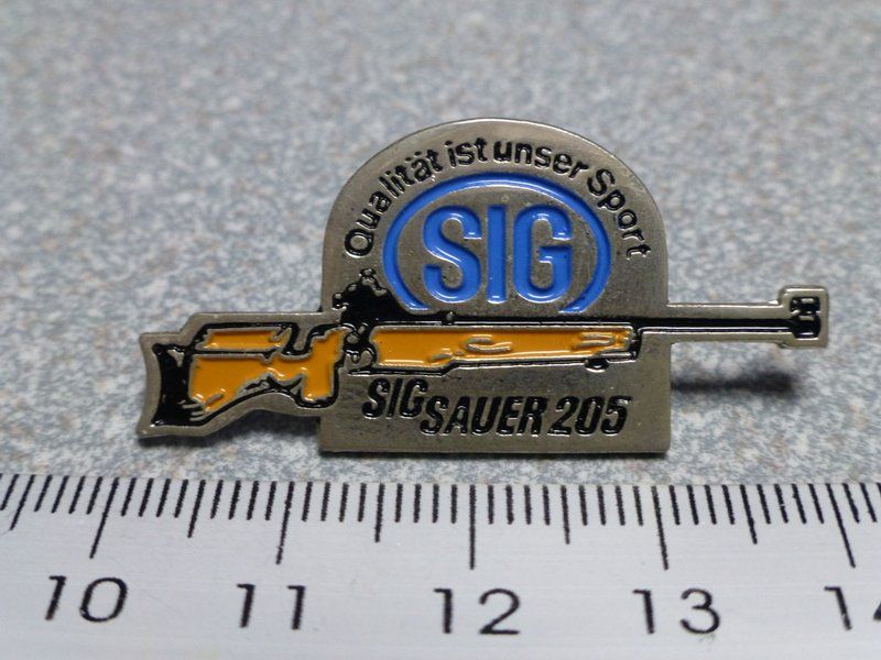 PIN PINS SCHÜTZEN WAFFEN SIG SAUER 205 Gewehr (Gebraucht) in Gränichen ...