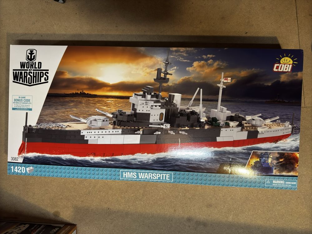 Cobi 3082 Schlachtschiff HMS Warspite | Kaufen auf Ricardo