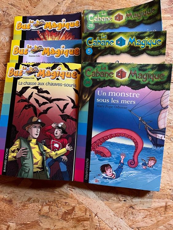 Livre de poche, le bus magique & la cabane magique (Gebraucht) in Mont ...