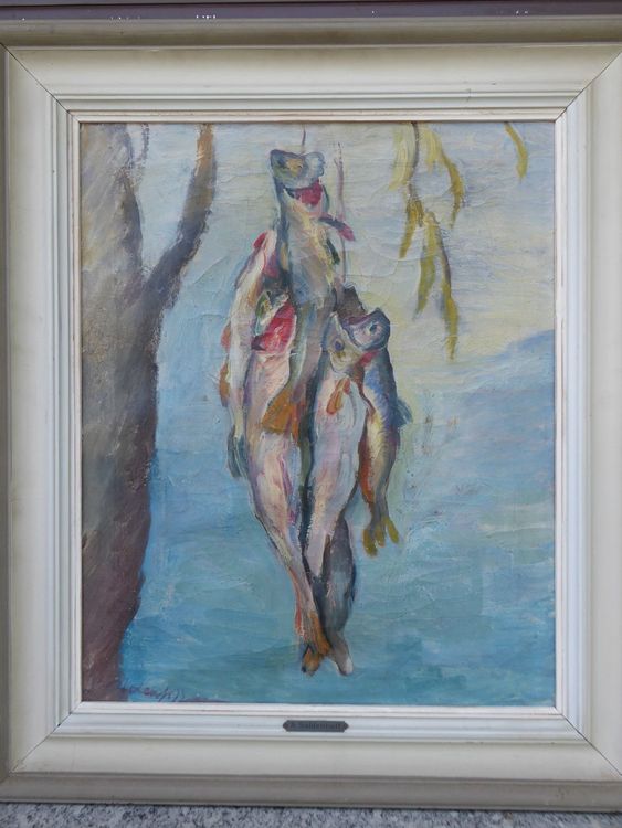 Alexander Leo Soldenhoff (1882-1951) " Hängende Forellen " | Kaufen auf ...