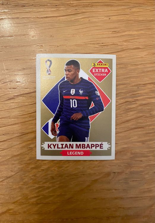 KYLIAN MBAPPE GOLD (nicht Bronze) Extra Sticker Panini | Kaufen auf Ricardo