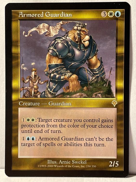 Magic The Gathering - Armored Guardian (Neu (gemäss Beschreibung)) in ...