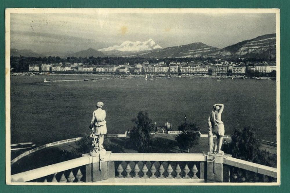 Genève, La Rade et le Mont Blanc, 1959 (Gebraucht) in Sargans für CHF 1 – mit Lieferung auf ...