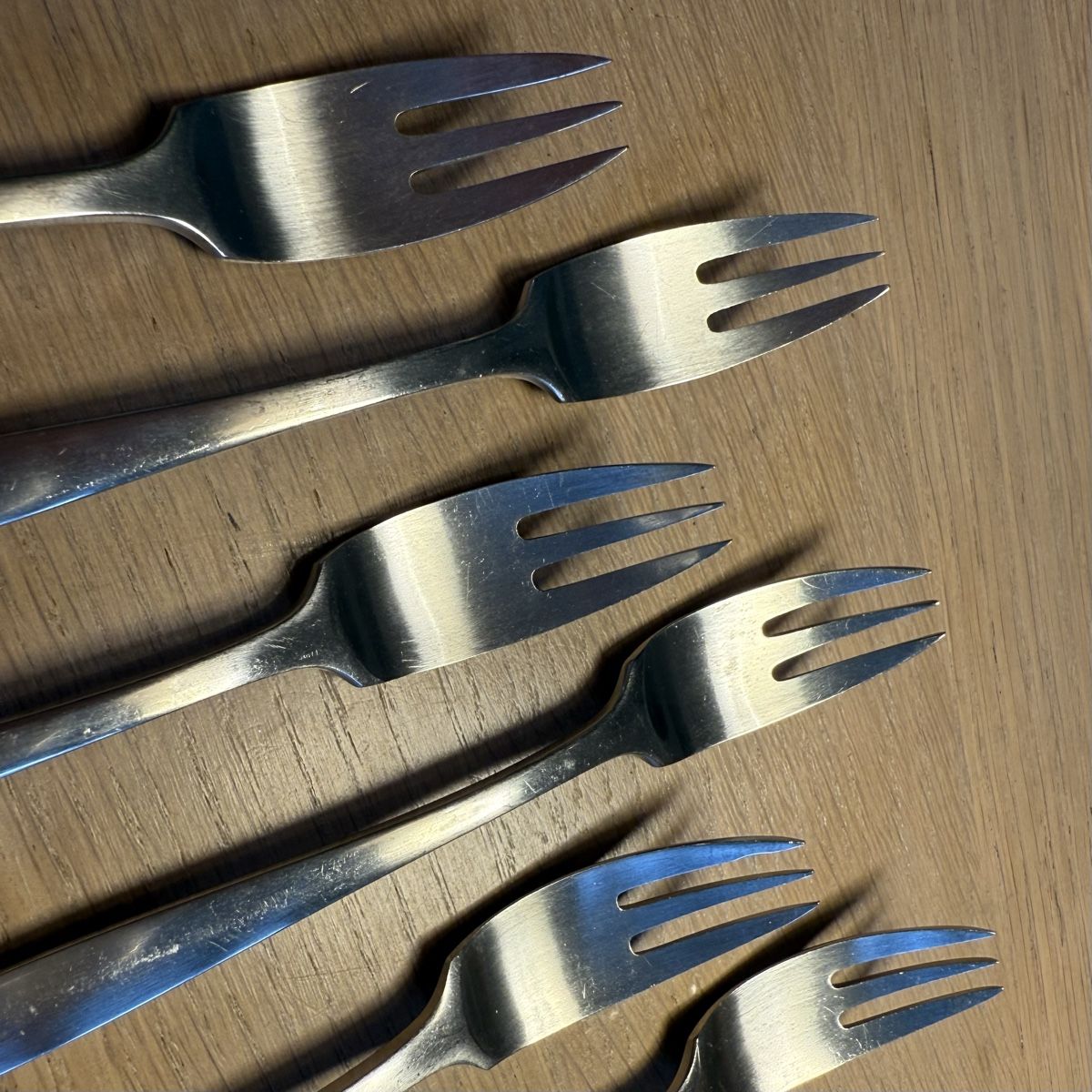 6 Dessertgabeln, Variations V•Jens Quistgaard•Dansk Designs (Gebraucht ...