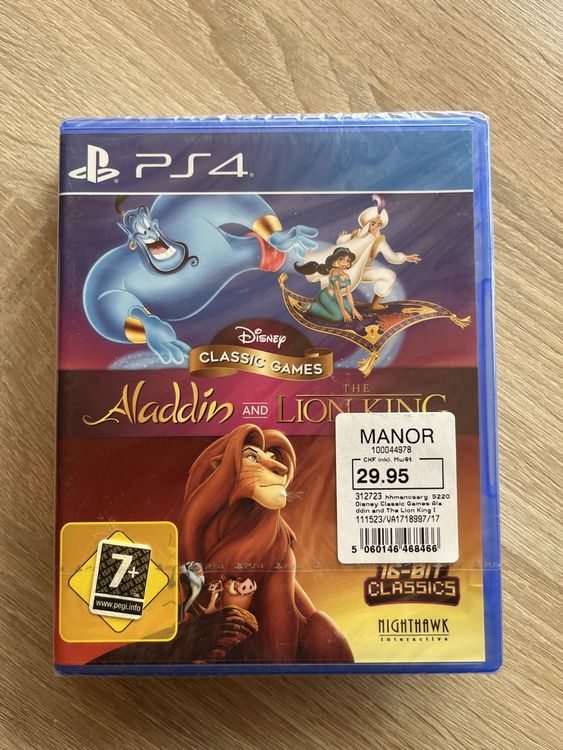 Original PS4 Game: Aladdin & The Lion King, Neu (Neu und ...