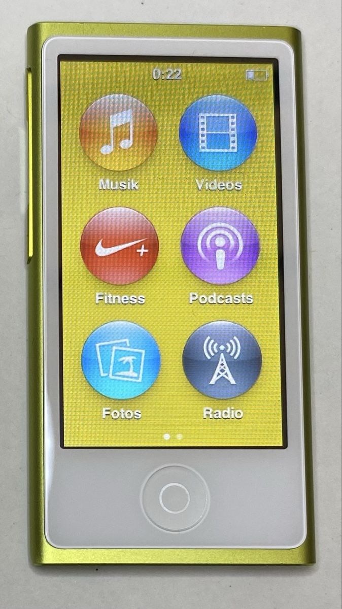 Apple iPod nano 7. Generation – 16 GB – wie neu (Neu (gemäss ...