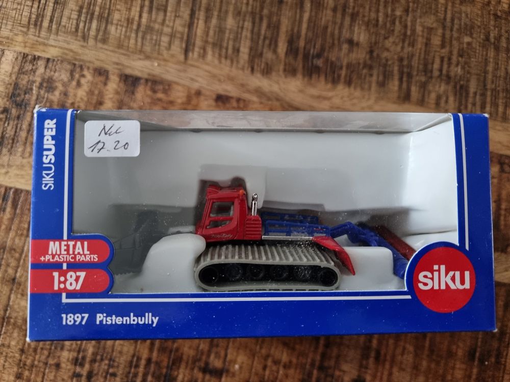 Siku 1897 dameuse H0 1:87 / Pistenbully (Neu und originalverpackt) in ...