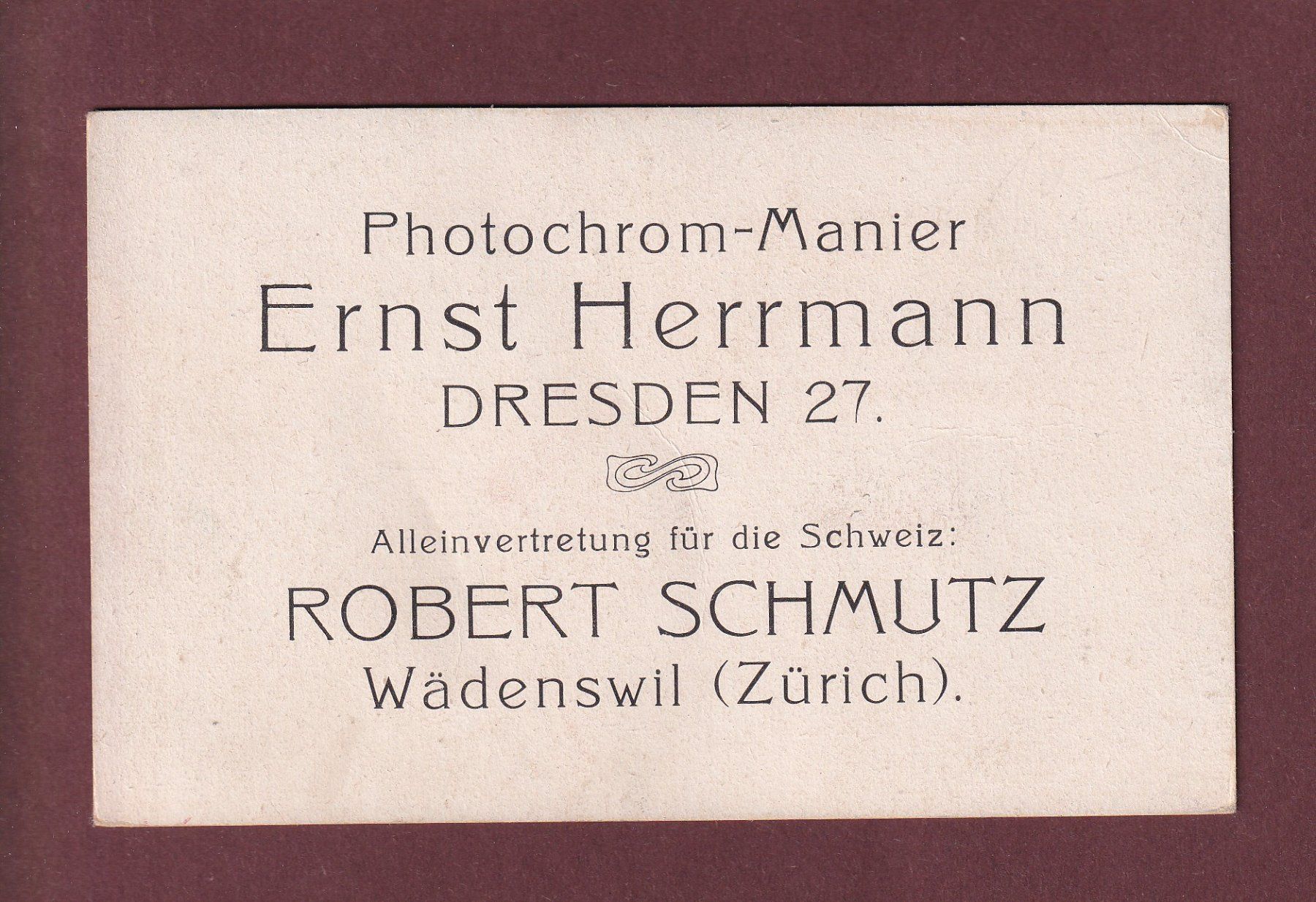 NYON - Le Château - Publicité au dos (D'occasion) à Pully pour CHF 5 ...