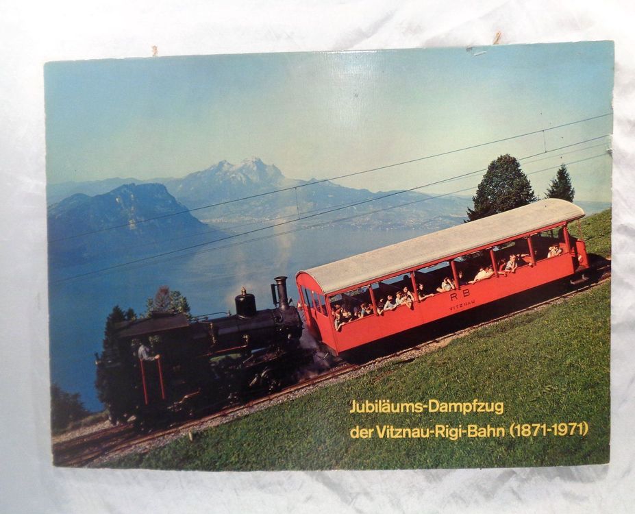 Vitznau-Rigi-Bahn / Karton-Plakat 1971 | Kaufen auf Ricardo