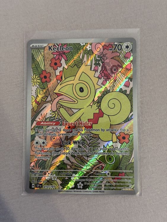 Pokémon Kecleon 213/191 Surging Sparks (Neu (gemäss Beschreibung)) in ...