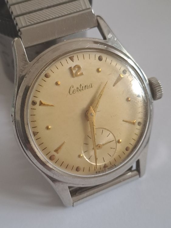 Certina Handaufzug Vintage Herrenuhr | Kaufen auf Ricardo