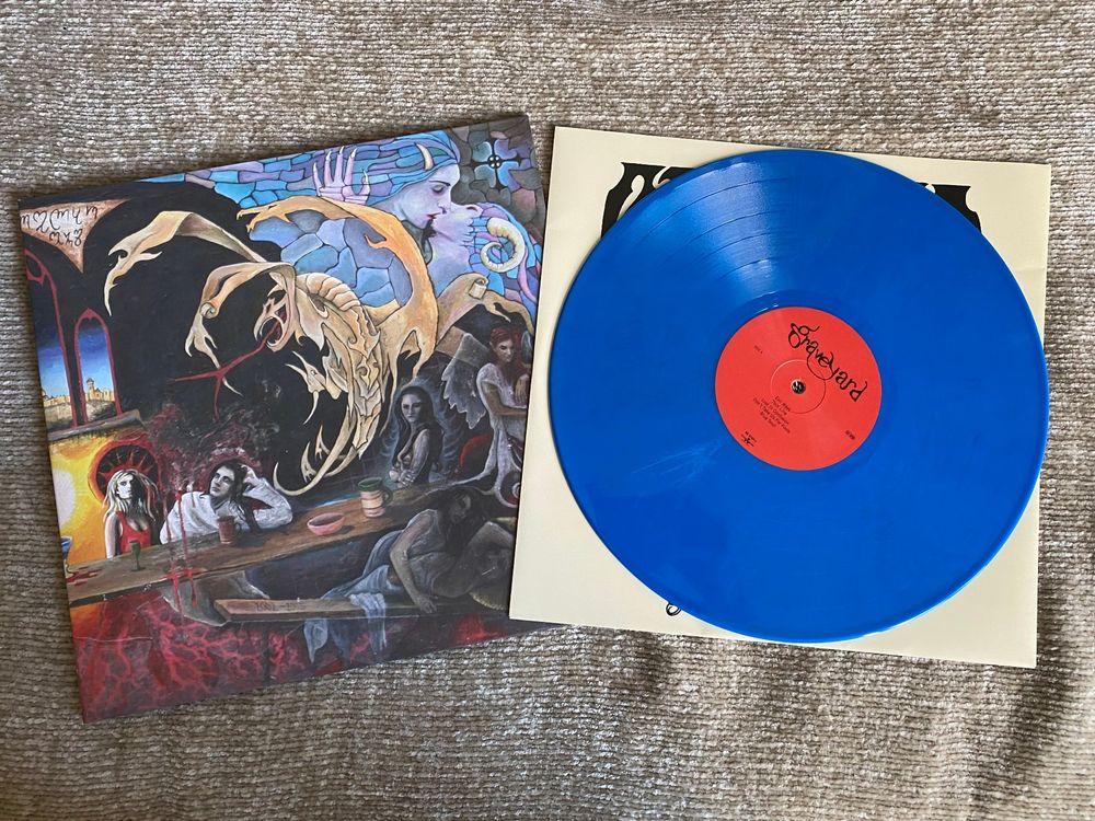 Graveyard – Graveyard / LP Blue & Poster (Neu (gemäss Beschreibung)) in ...