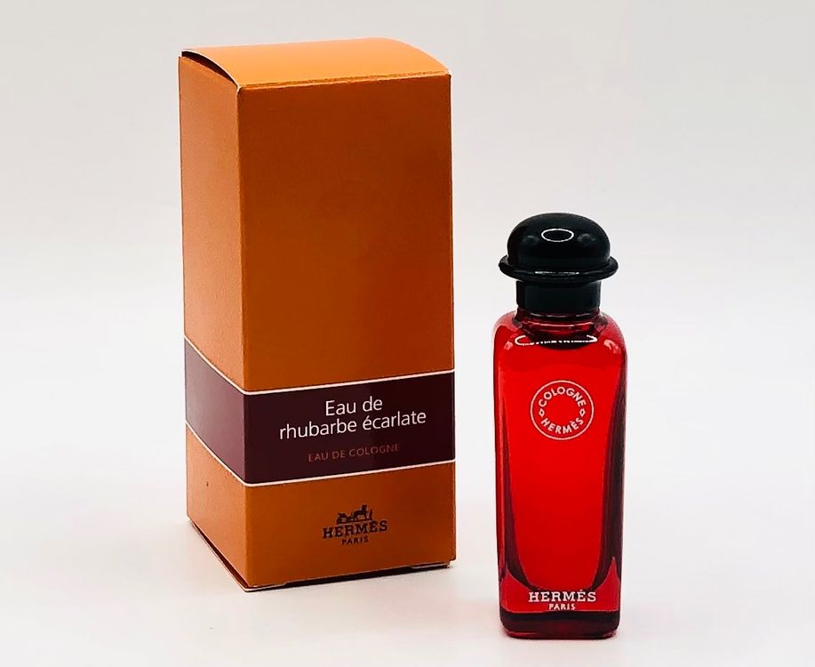 Miniature Hermès - Eau de Rhubarbe Écarlate EDC 7,5 ml (Gebraucht) in ...