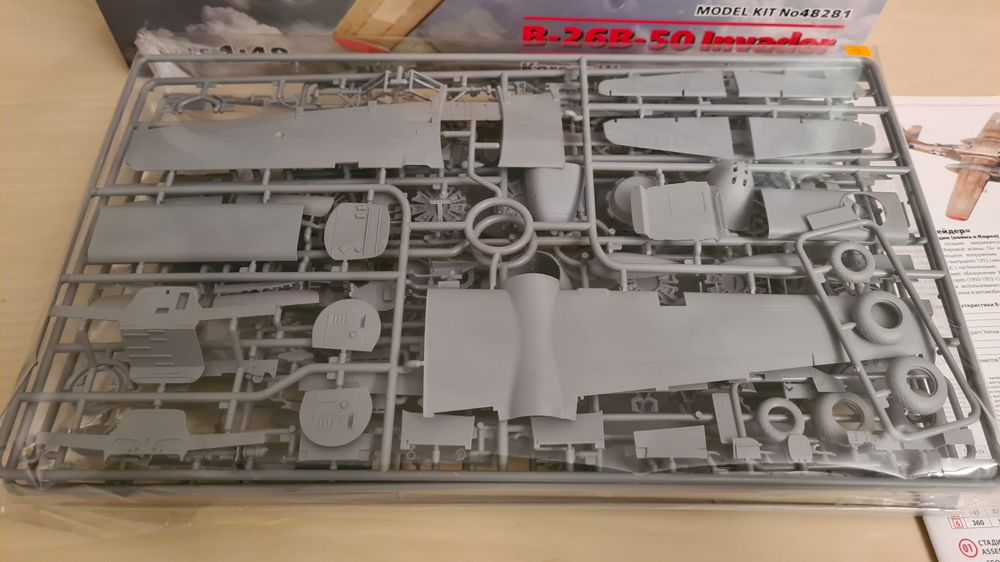 1:48 B-26B-50 Invader Korean War - ICM 48281 (Neu (gemäss Beschreibung ...