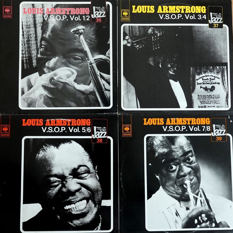 Louis Armstrong - 8 LP's V.S.O.P. Vol.1 (Gebraucht) in Savagnier für CHF 25 – mit Lieferung auf ...