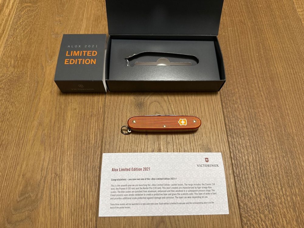 Victorinox Pioneer X Alox 2021 Limited Edition | Kaufen auf Ricardo