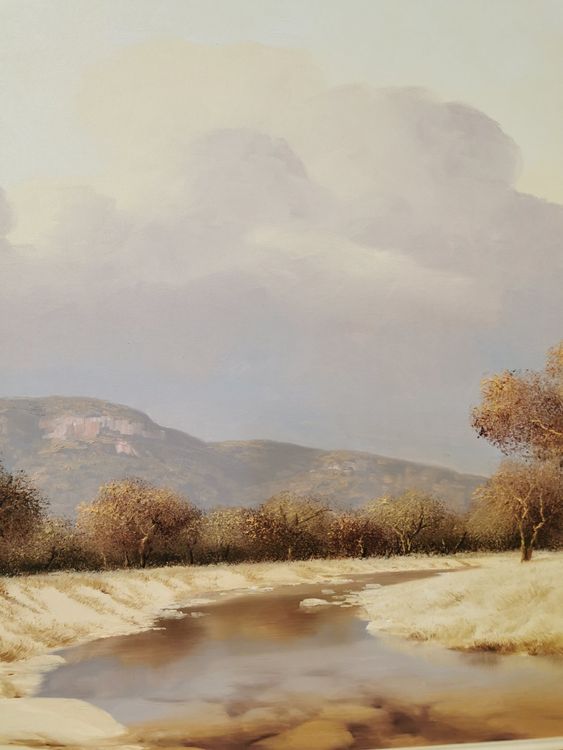 THOMAS HACKING (1932)GRANDE HUILE SUR PANNEAU SIGNÉE (Gebraucht) in ...