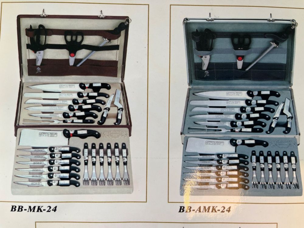 Messer Set von Kaiserbach mit Koffer 24teilig (Neu (gemäss Beschreibung ...