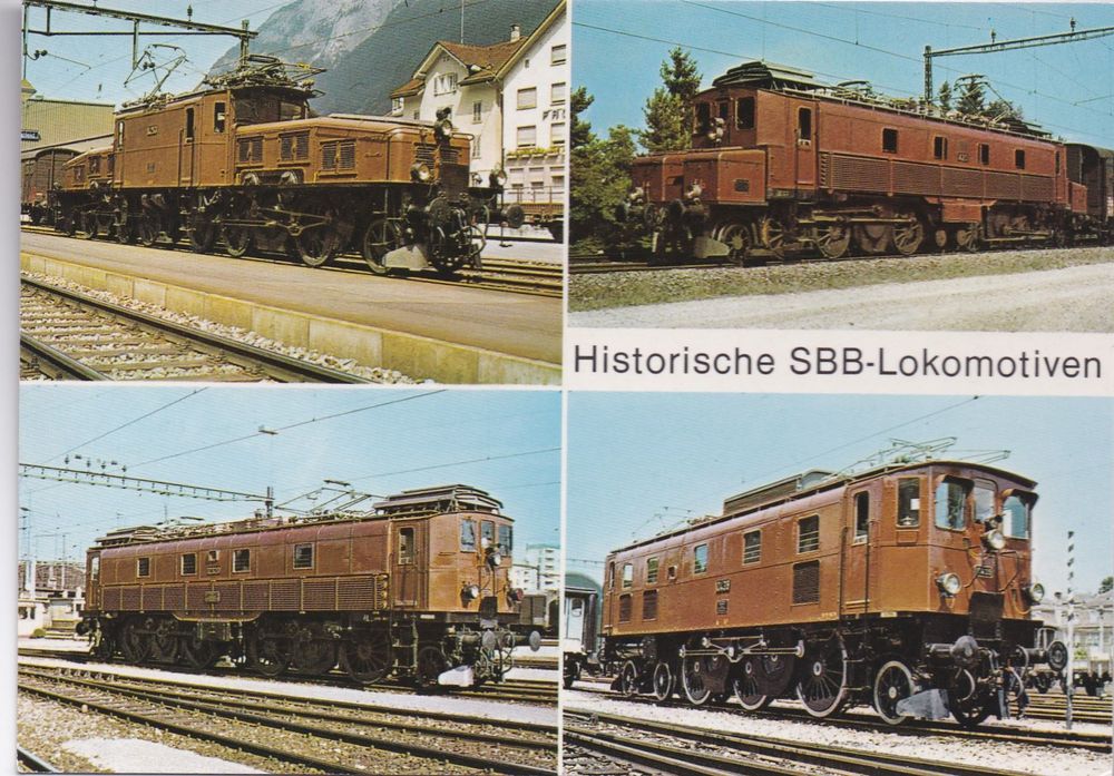 Historische SBB-Lokomotiven (W (Gebraucht) in Ruggell für CHF 0.5 – mit Lieferung auf Ricardo kaufen
