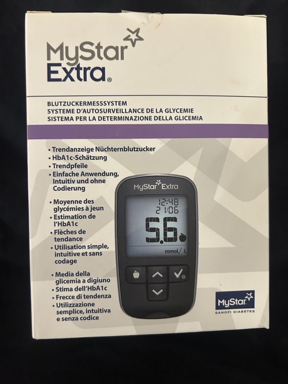 MyStar Extra Blutzuckermessgerät | Kaufen auf Ricardo