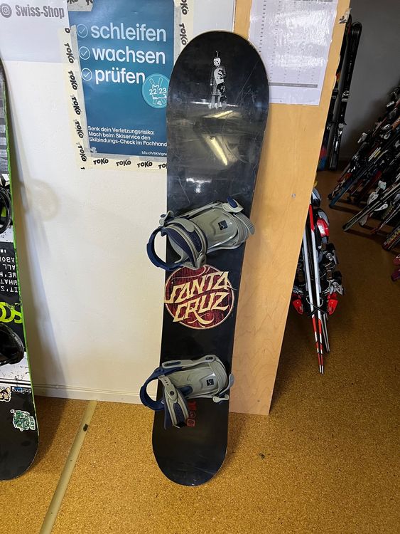 Snowboard Santa Cruz 154cm (Gebraucht) in Gurmels für CHF 28 – mit ...