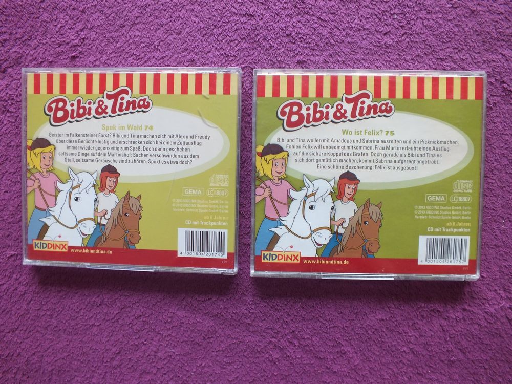 6 - Bibi & Tina - Hörspiel - CD´s (Gebraucht) in Müllheim Dorf für CHF ...
