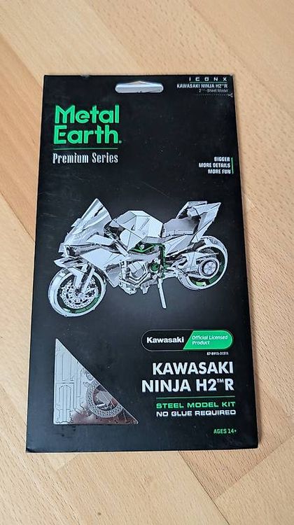 Metal Earth Kawasaki Ninja H2R Steel Model Kit (Neu und ...