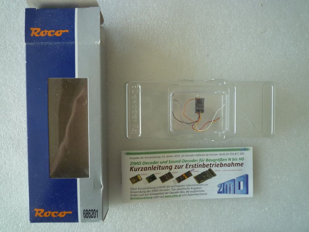 Roco 686201 8-poliger Decoder (NEM 652) (Defekt) in Delémont für CHF 5 ...
