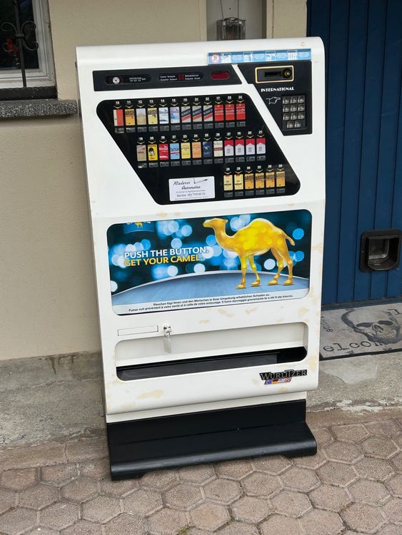 Zigarettenautomat Wurlitzer International (Gebraucht) in Vilters für CHF 1 – nur Abholung auf ...