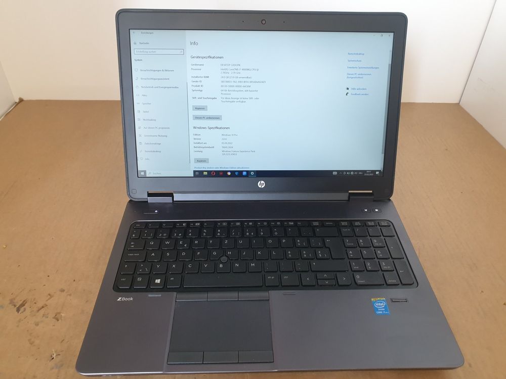 HP Zbook 15 i7-4800MQ | Kaufen auf Ricardo