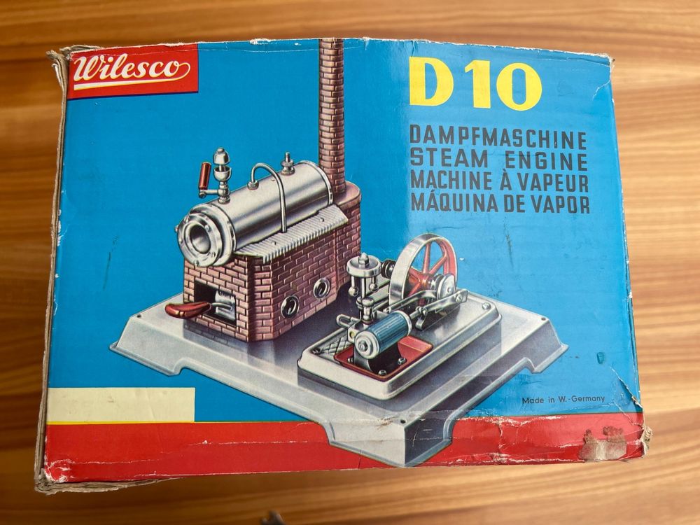 WILESCO D10 DAMPFMASCHINE | Kaufen auf Ricardo
