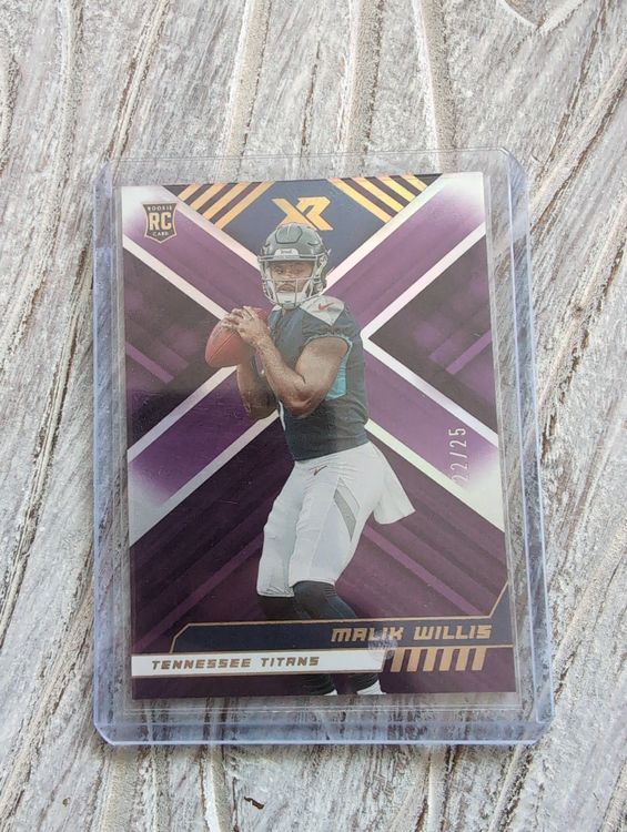 NFL Trading Card Malik Willis /25 Rookie Karte XR (Neu (gemäss ...