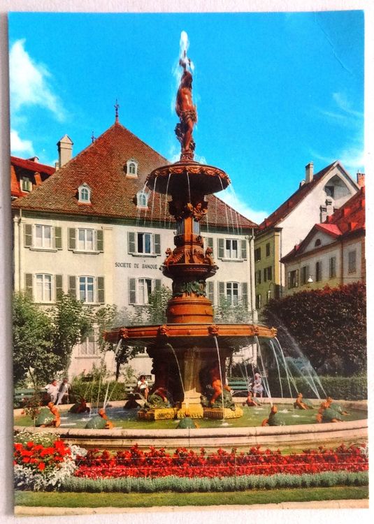 La Chaux-de-Fonds, Fontaine monumentale (Gebraucht) in Fétigny für CHF 1 – mit Lieferung auf ...