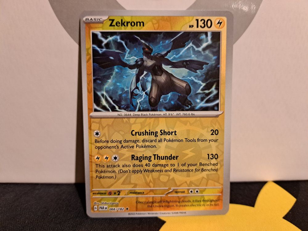ZEKROM REVERSE HOLO RARE PARADOX RIFT POKEMON KARTE | Kaufen auf Ricardo