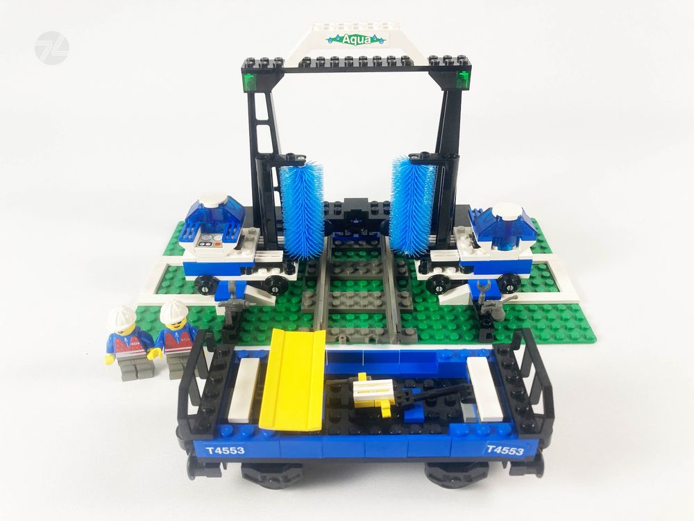 Lego 4553 9V Eisenbahn Train Wash Waschstation Vintage 90s (Gebraucht ...
