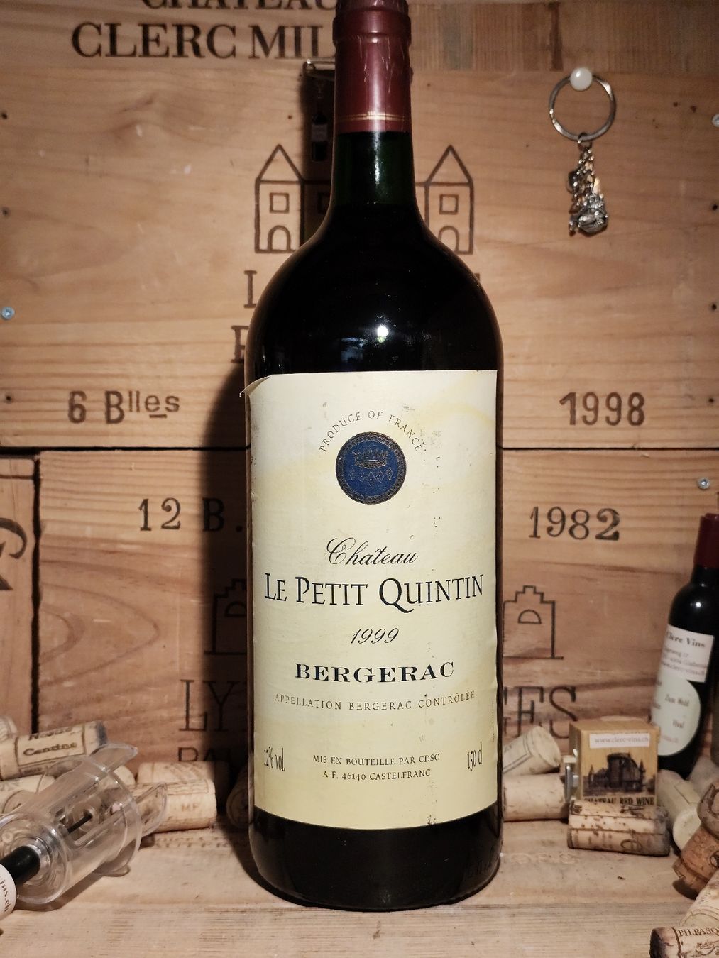 1999 Magnum Flasche Château Le Petit Quintin Bergerac (Neu und ...