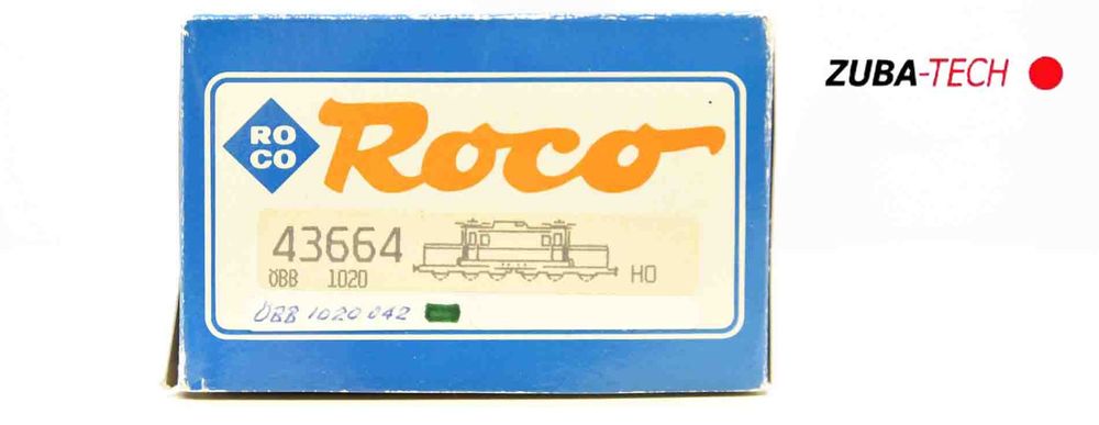 Roco 43664 E-Lok Rh 1020 ÖBB Analog H0 GS mit OVP (Gebraucht) in St ...