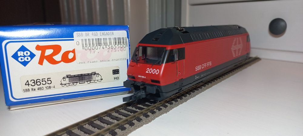 Roco 43655 SBB Re 460 108-4 Engadin H0 1:87 DC (Gebraucht) in Olten für ...