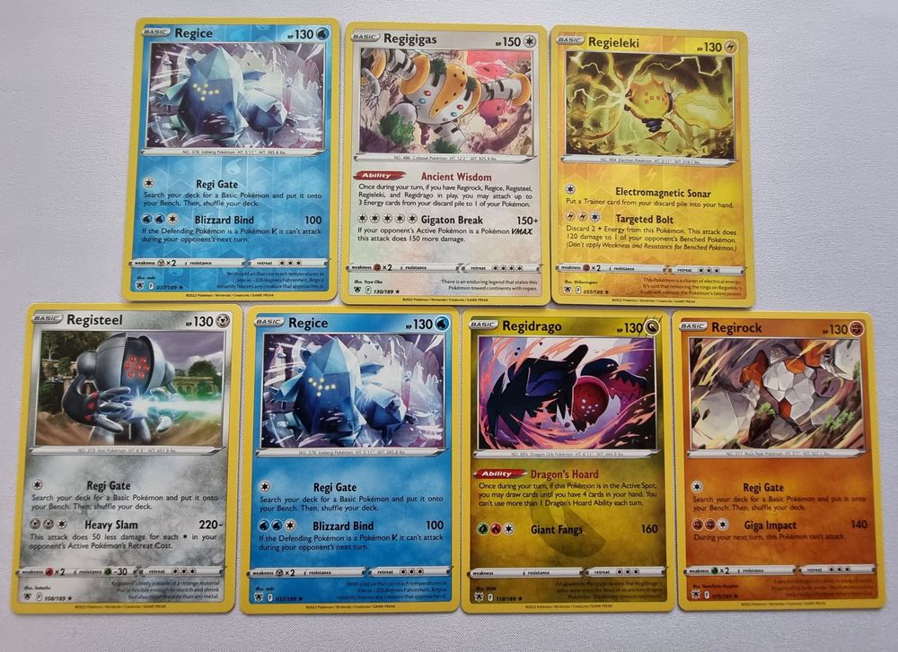 Pokémon Astral Radiance Regi-Set Boosterfrisch (Neu (gemäss ...