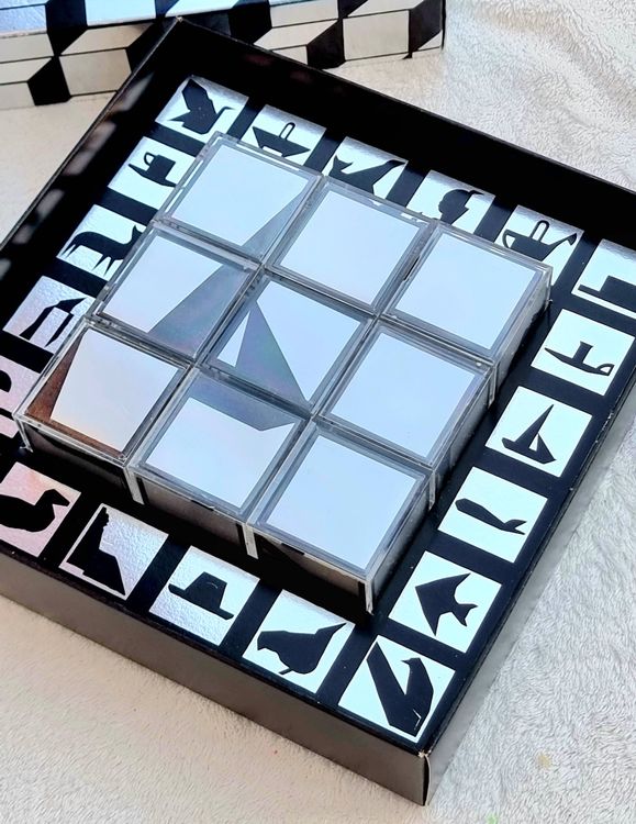 original REBUS Plexiglas-Puzzle Würfel 1987 Vintage Rarität (Neu ...