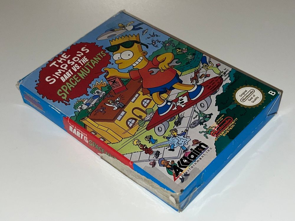 NES Spiel - The Simpsons: Bart vs. the Space Mutants (OVP) | Kaufen auf ...