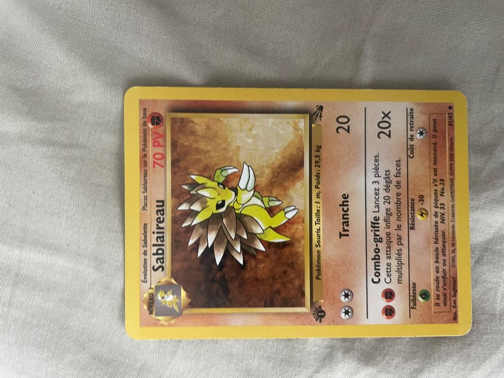 1st edition sandslash (fossil) (Gebraucht) in Wthur für CHF 3 – mit ...