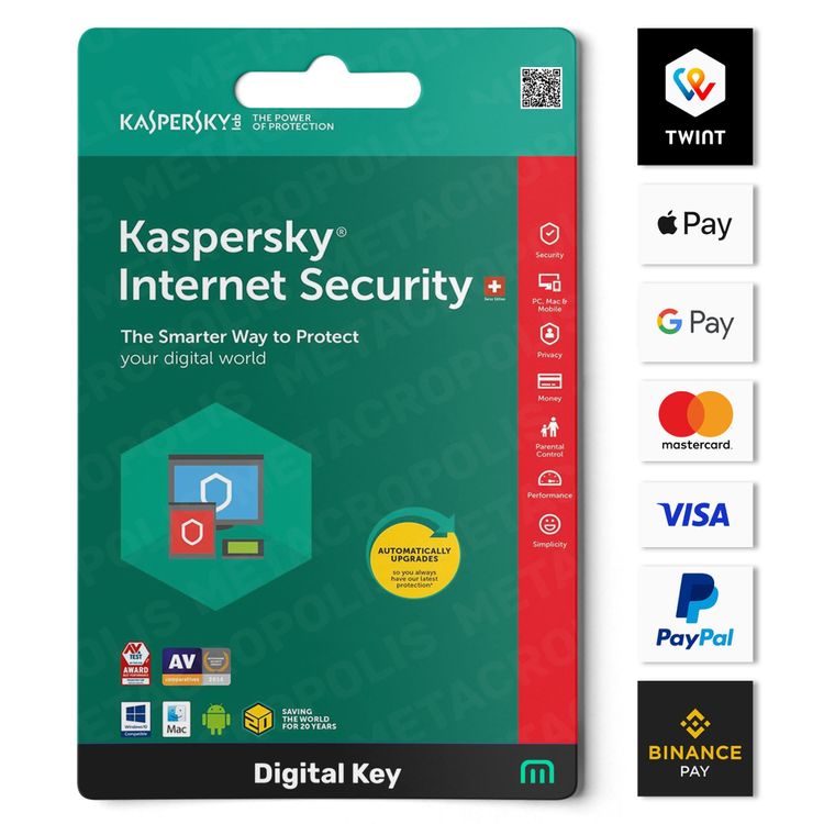 Kaspersky Internet Security [ 3 Device | 12 Monate | NEU ] (Neu und ...