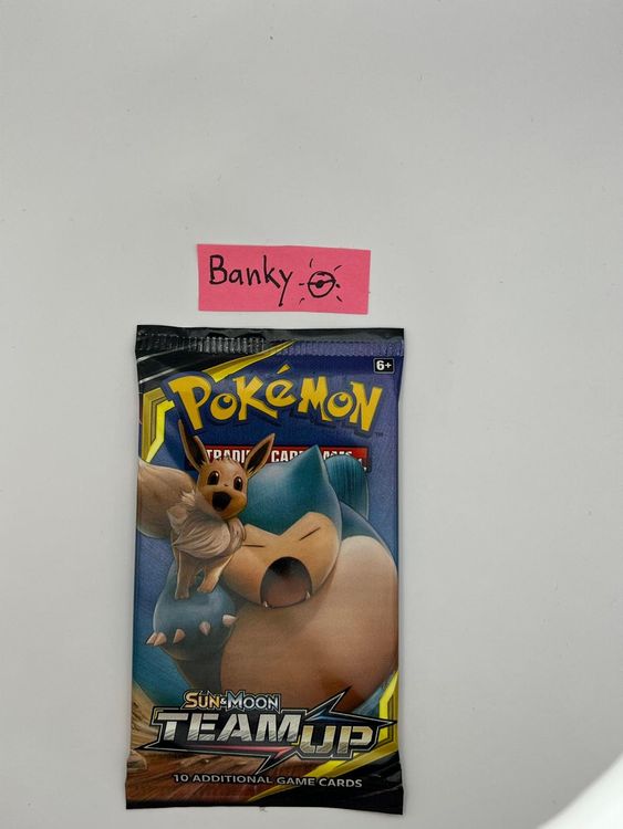 Pokemon Team Up Booster Pack! originalverpackt! EN (Neu und ...